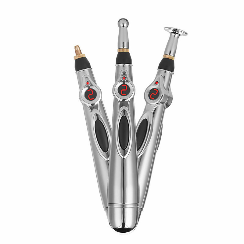 Professional Handheld Body Massager / Acupoint Massage Stick Stainless ...